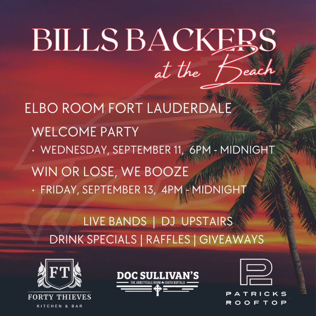 Events from June 29, 2023 – September 13, 2024 – Florida Bills Backers